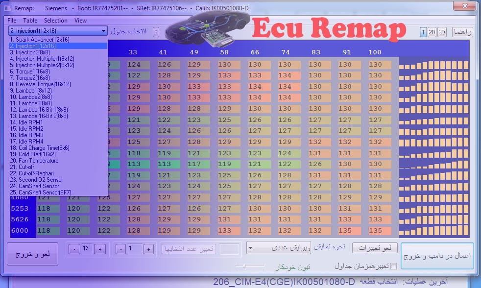 آموزش ریمپ با TNM - معرفی تخصصی جداول و نحوه ریمپ انواع ایسیو، تغییر پارامترها- ایسیو ریمپ